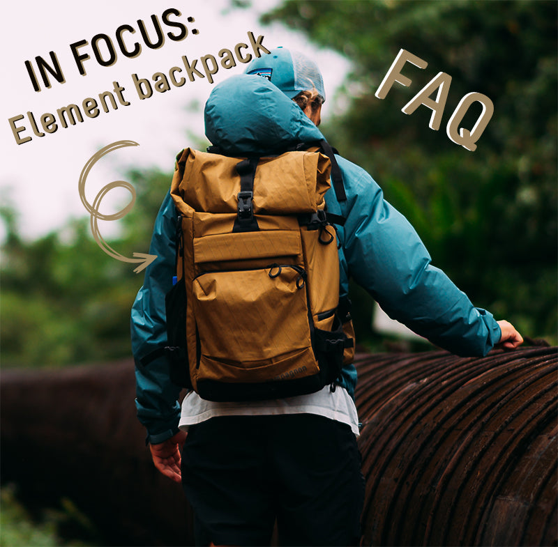 In detail: Element backpack