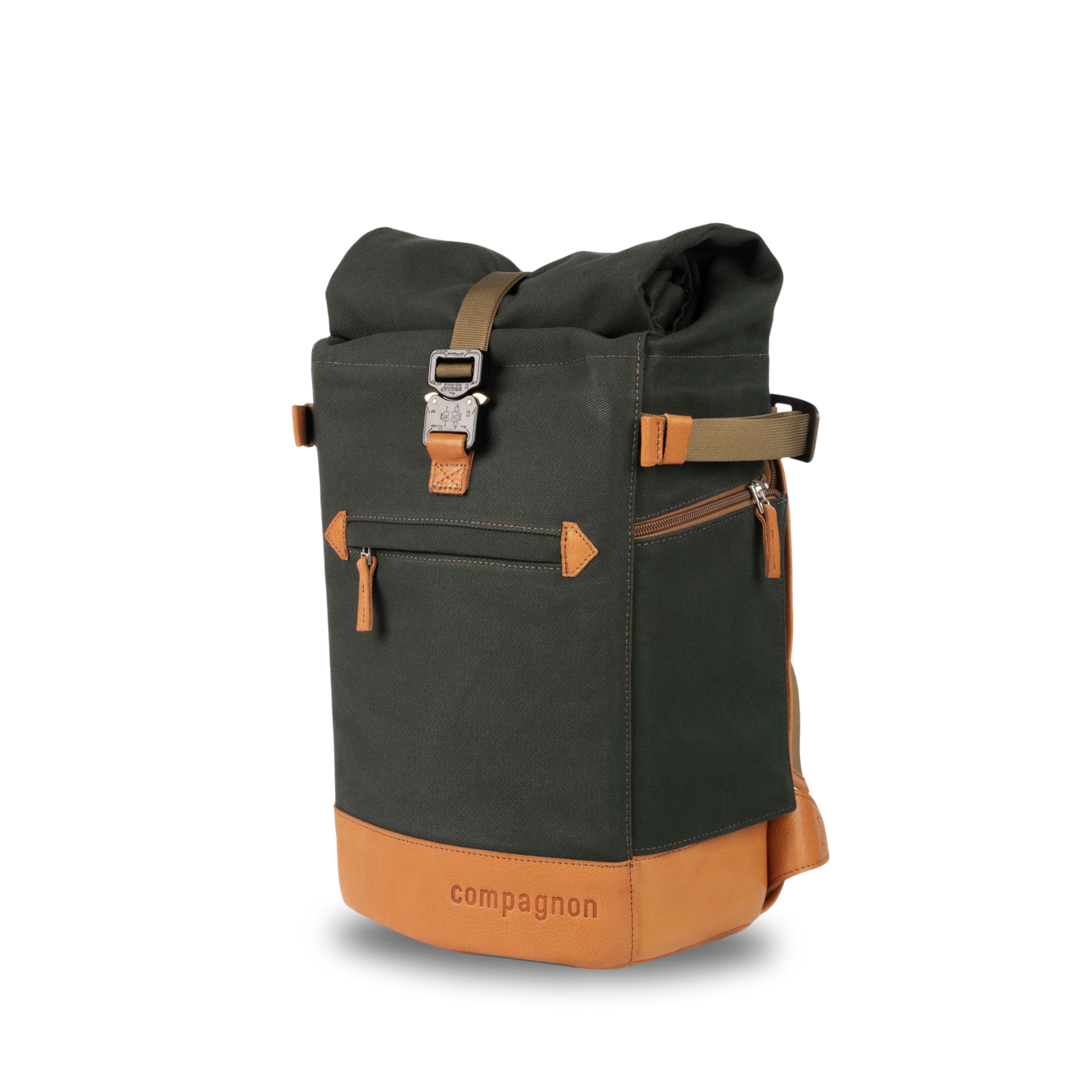 Little Backpack Gen III in Grün & Hellbraun | compagnon bags