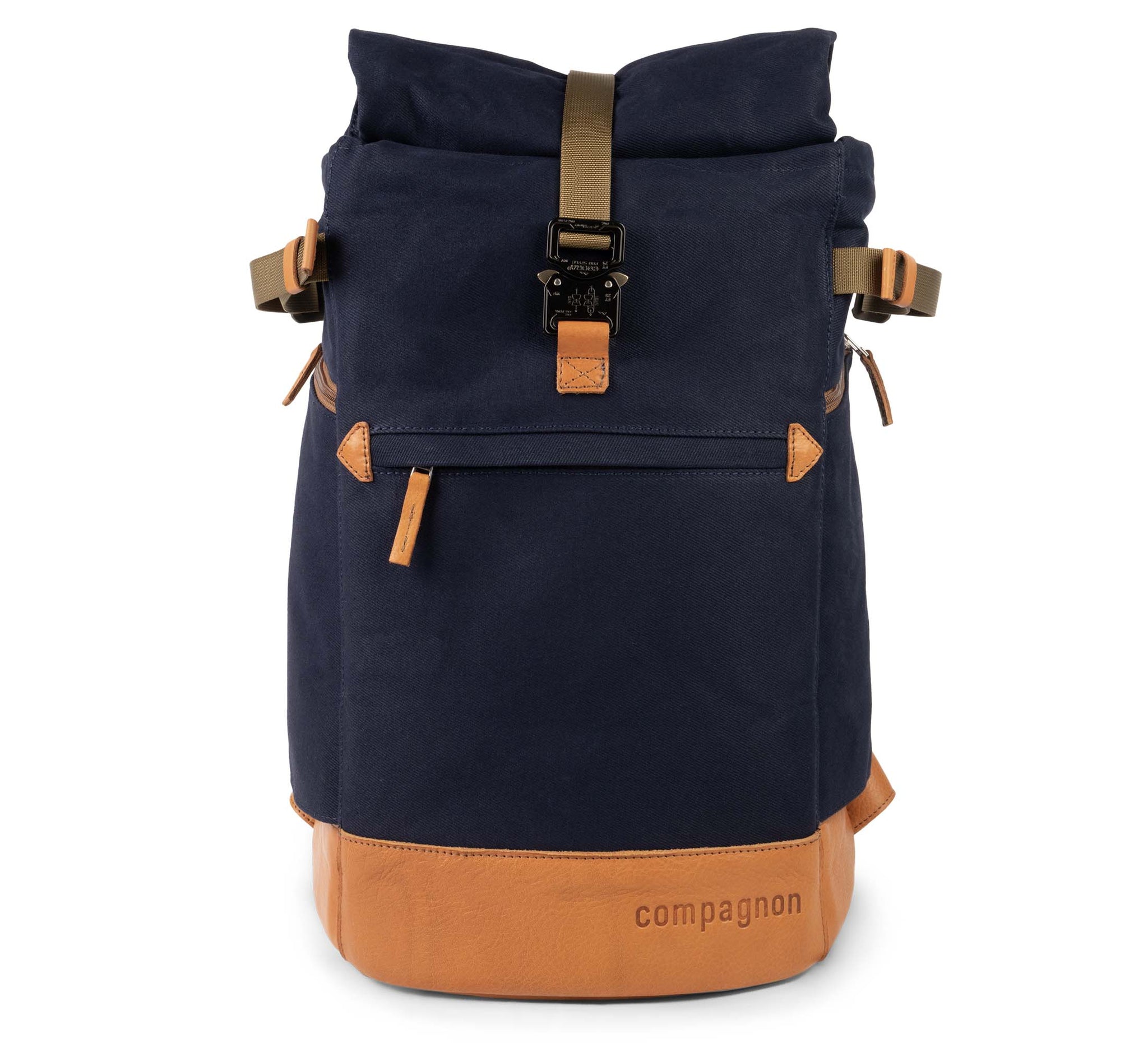 Backpack Gen III Blue & Light Brown | Practical & Weatherproof | compagnon