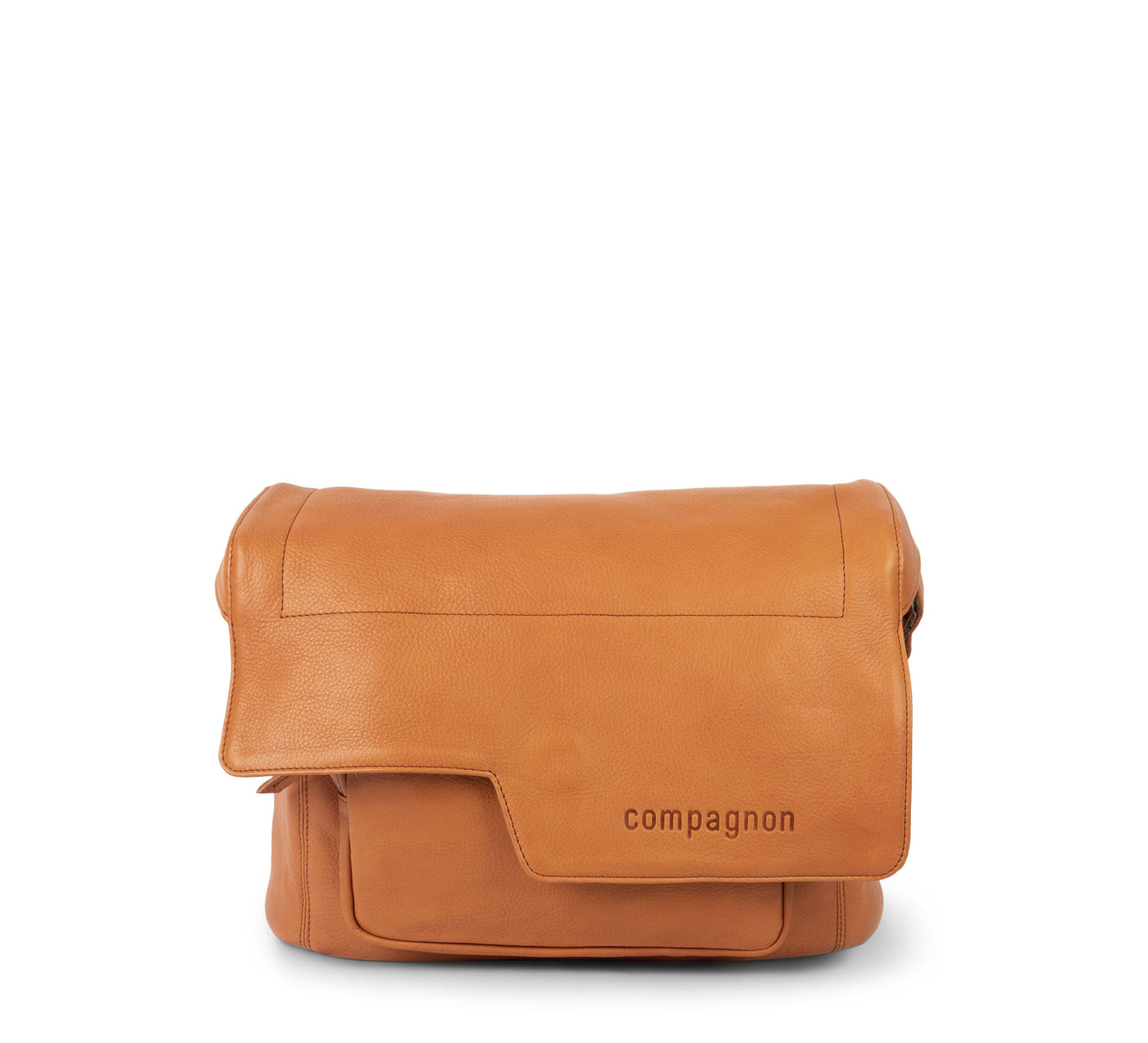 Medium Messenger Gen III in light brown | Robust leather camera bag
